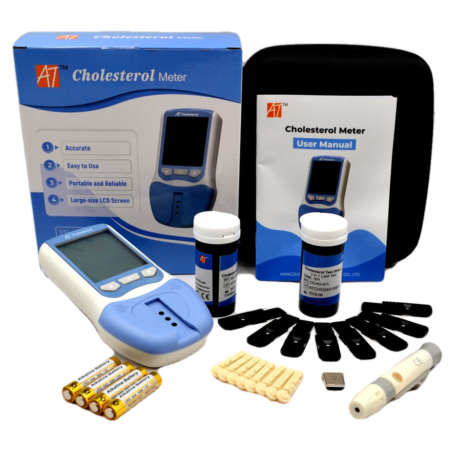 UK Cholesterol Meters & Strips ~ Home & Clinic Use – Valuemed