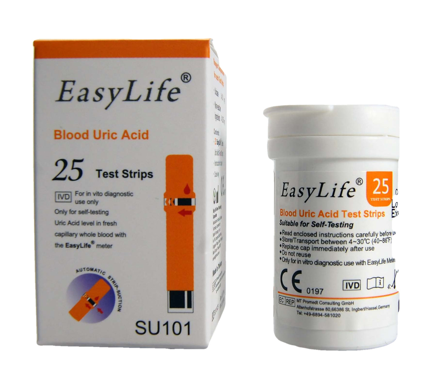 EASYLIFE Uric Acid Test Strips | Valuemed | Buy Online